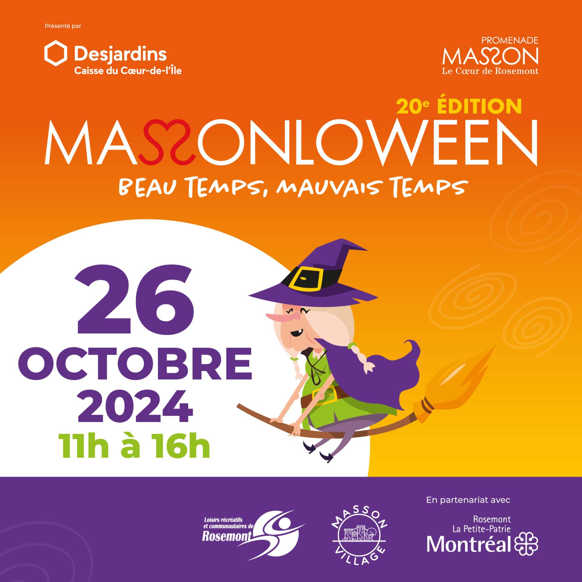 Massonloween fait son retour sur la Promenade Masson ! 20e édition ...