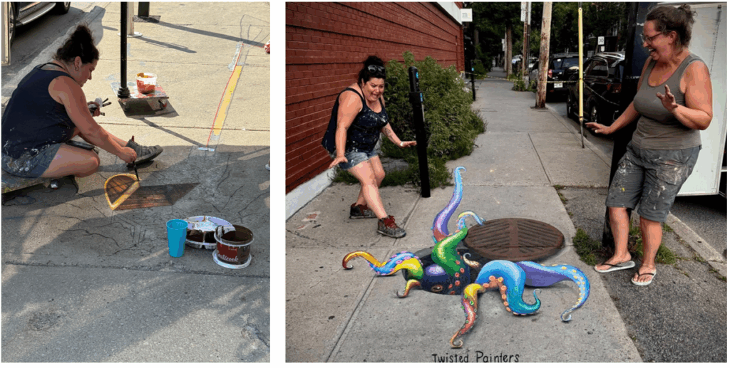 Trompe-l’oeil 3D : Un parcours artistique sur la Promenade Masson ...